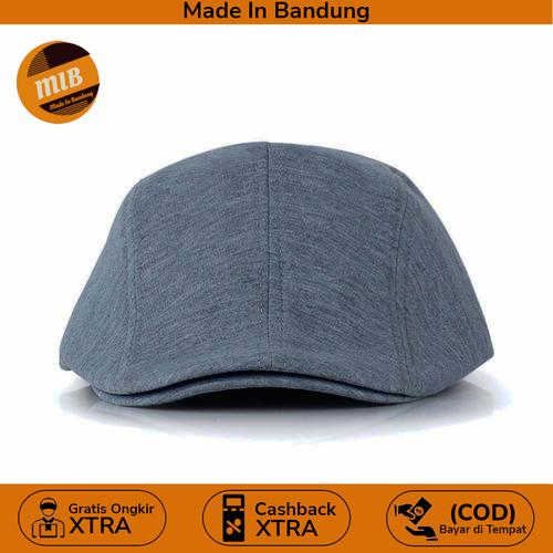 Promo Topi Newsboy Pria Driver Hat Beret Cap Supir Copet Abu KZS 356 ...