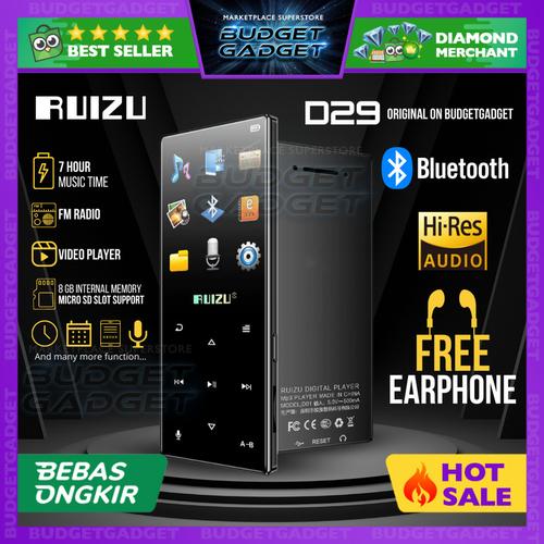 Jual Ruizu X08 HiFi DAP MP3 Player 8GB - D29 - Jakarta Barat ...