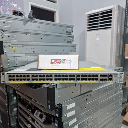 Jual Cisco Catalyst 4948E 48-Port 10/100/1000 4x SFP+ WS-C4948E - Kab ...