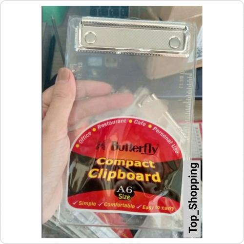 Jual Clipboard Butterfly A6/tatakan nota /alas bon nota /papan jalan ...