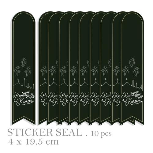 Jual stiker toples nastar label kemasan segel edisi lebaran ukuran ...