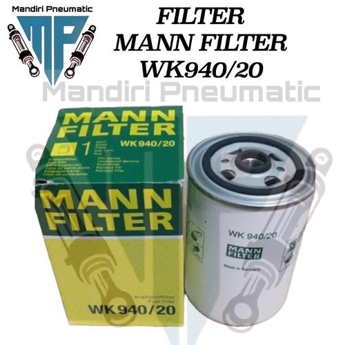 Jual MANN FILTER WK 940/20 WK940/20 WK 940-20 WK94020 FUEL FILTER ...