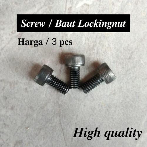 Jual screw lockingnut baut lockingnut gitar locking nut gitar high ...