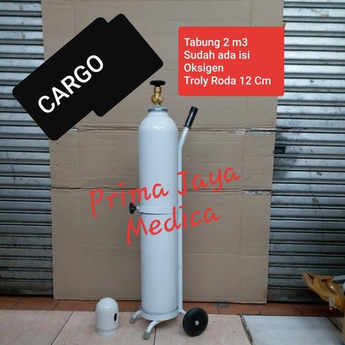 Jual Tabung Oksigen 2 m3 Set 2 in 1 (Tabung, dan Trolley) LUAR KOTA - Jakarta Barat - Prima Jaya ...