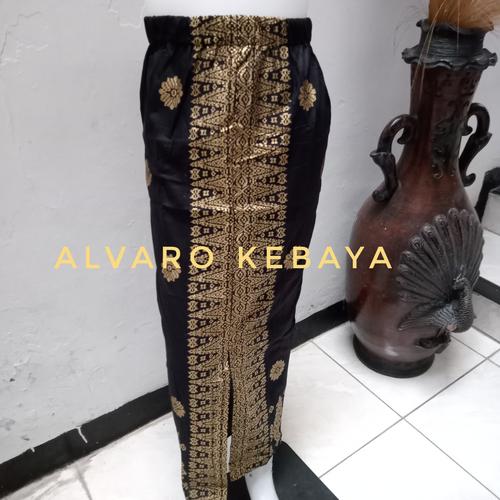 Jual rok span panjang bawahan kebaya motif batik bali belah tengah ...