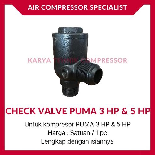 Jual Check Valve Kompresor Udara PUMA 3 HP & 5 HP - Kota Surabaya ...