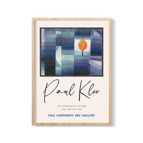 Jual Poster "Paul Klee - The Harbinger of Autumn" + Premium Frame Kayu ...