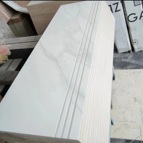 Jual Granit Keramik Tangga putih marble 30x70 20x70 Riques custom - Kab ...