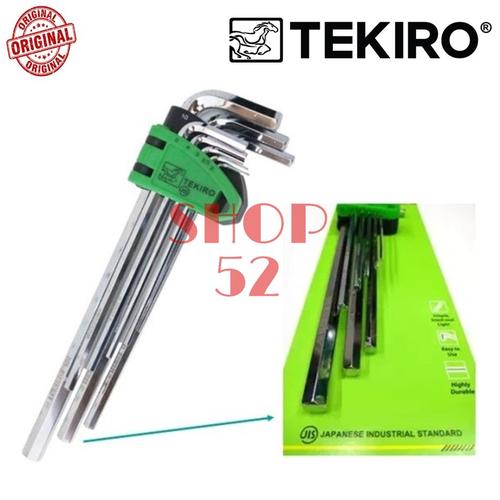 Jual Tekiro Kunci L set Panjang Long 8pcs L Wrench Set 8 pcs - Jakarta ...