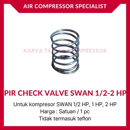 Jual Pir Isi Check Valve Kompresor Udara SWAN 1/2 1 2 HP - Kota ...