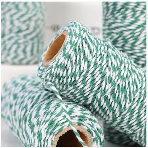 Jual Tali Rami Hijau Putih Tali Gantungan Hang Tag - Per Meter - Hijau ...