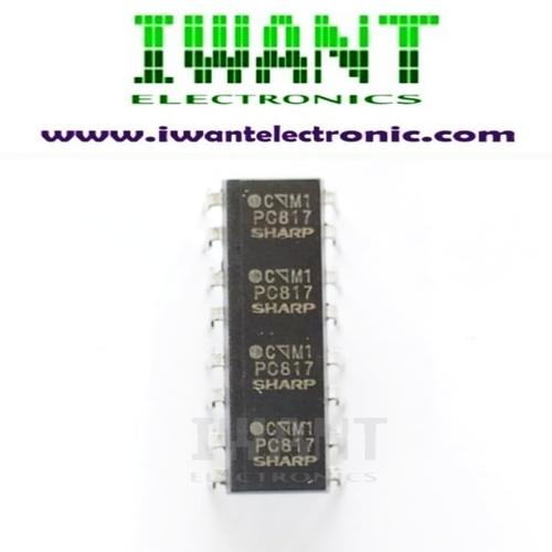 Jual IC PC817 PC817-4 DIP 16 PIN - Kota Bandung - I.WANT ELECTRONICS | Tokopedia