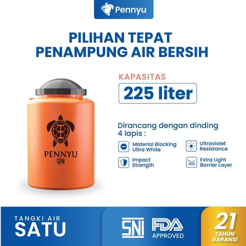 Jual TOREN TANGKI TANDON WADAH PENAMPUNGAN AIR TOREN PENYU 225 LITER ...