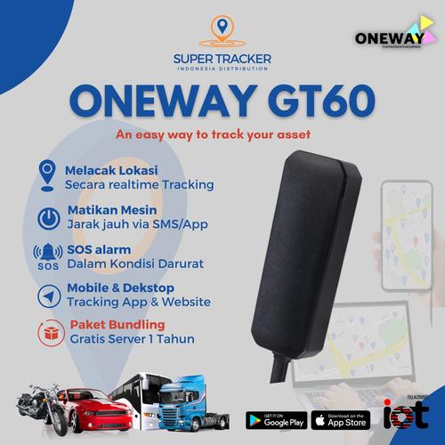 Jual OneWay GPS Tracker GT-60 [2G] - Kab. Sleman - Super Tracker | Tokopedia