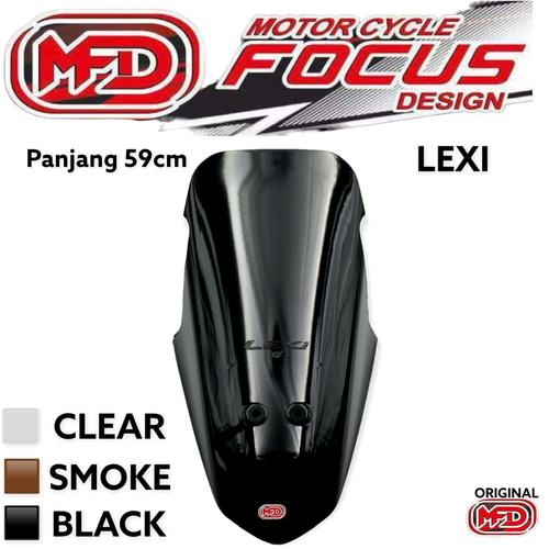 Jual Windshild visor lexi ukuran panjang Visor windshield lexi tinggi ...