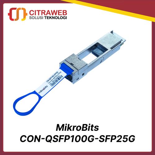 Jual Mikrobits Converter Module SFP 100G to SFP 25G CON-QSFP100G-SFP25G ...