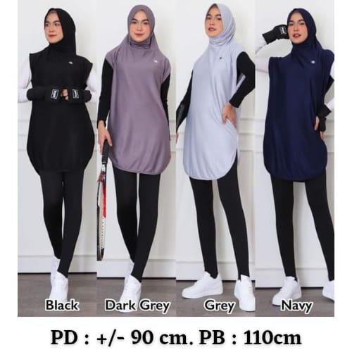 Promo Rompi Hijab Sport Instant Jumbo Long Vest Olahraga Jilbab Jersey ...