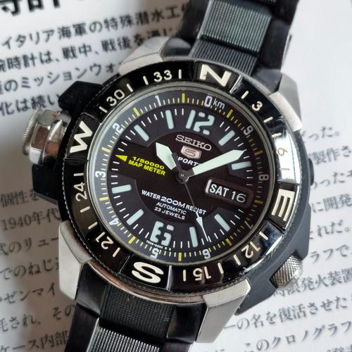Promo Seiko Sport Map Meter 200m Automatic ref.7S36-02K0 Diver skx ...