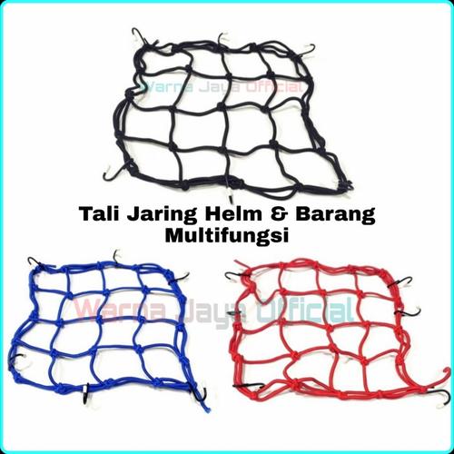 Jual Tali Jaring Bagasi Motor Helm Tas Koper Jas Hujan Barang Motor ...