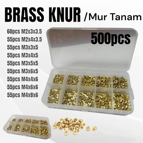 Promo BRASS KNUR M2 M3 M4 MUR TANAM M2 M3 M4 500PCS - Jakarta Barat ...
