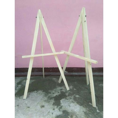 Jual Stand Kayu/Tripod Frame Foto/Stand Penyangga Kanvas Lukis Tinggi ...