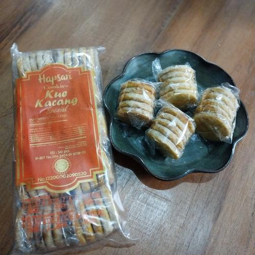 Jual Kue Kacang Hapsari Cookies Kacang Spesial Khas Jogja 50pcs - Kab ...