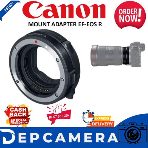 Jual Canon Mount Adapter EF-EOS R / EF to EOS R Adaptor Canon - Jakarta ...