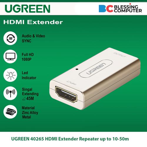 Jual UGREEN 40265 HDMI Extender Repeater up to 10-50m - Kota Denpasar ... Jual UGREEN 40265 HDMI Extender Repeater up to 10-50m - Kota Denpasar ...
