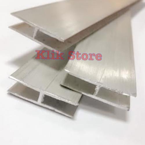 Jual Profil / Lis H Aluminium untuk sambungan Kanopi / Policarbonate ...