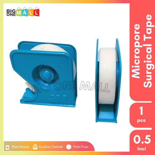 Jual Micropore 3M 1/2 Inch, Plester Putih Medis, Surgical Tape 0.5 Inchi - Isopore 0,5 inc ...