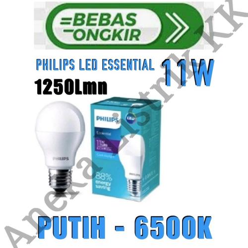 Jual PHILIPS LED ESSENTIAL 13W PUTIH KUNING E27 BOHLAM LAMPU BULB 13 WATT - Putih, TANPA BUBBLE ...