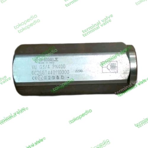 Jual check valve hydraulic 1/2"/check valve gemels 1/2"/check valve ...