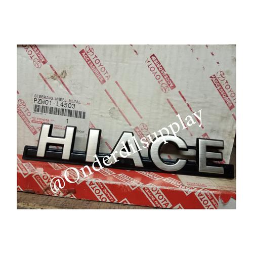Jual emblem pintu toyota hiace emblem tulisan hiace original - Jakarta ...