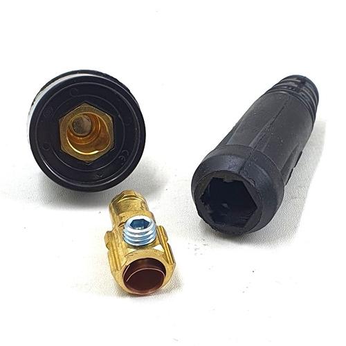 Jual Konektor Mesin Las Male Female 50-70 mm / Connector Kabel Las 50 ...