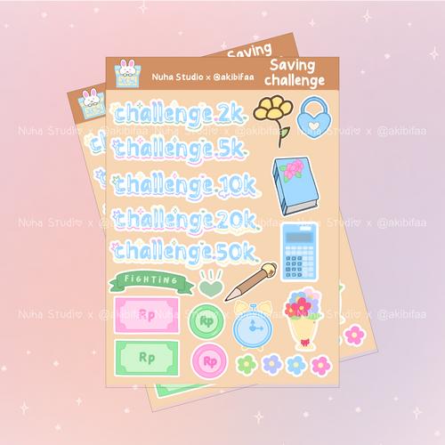 Jual STICKER SHEET by Anonfaa & Akibifaa | Dreamini Saving Money ...