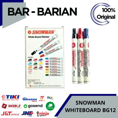 Jual ECER SPIDOL WHITEBOARD SNOWMAN BG12 MURAH / SPIDOL WHITE BOARD ...