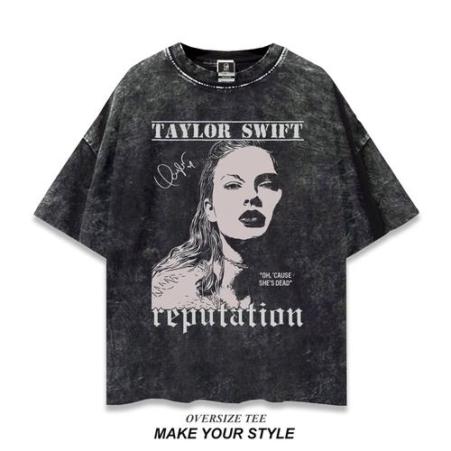 Promo Taylor Swift Reputation t shirt vintage Oversize washed tee - XL ...
