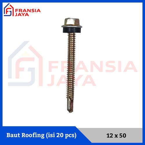 Jual Baut Rufing Roofing Baja Ringan 12x50 | 12 x 50 isi 20 pcs - Kota ...