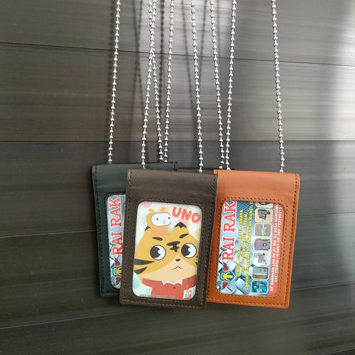 Jual Name Tag Id Card Holder Dompet Saku Dompet Kartu Magnet plus ...