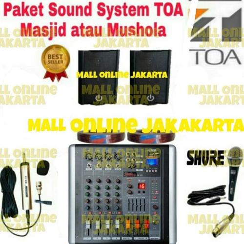 Jual Paket sound system masjid indoor Power mixer - Kota Yogyakarta ...