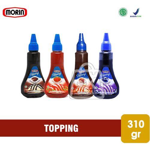 Jual Morin Topping / Selai Buah Manis / Coklat (Botol Plastik 310gr ...