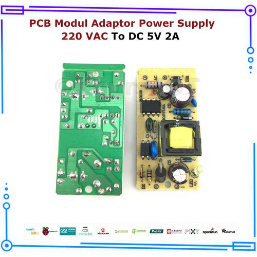 Jual PCB Modul Adaptor Power Supply 220 V AC To DC 5V 2A - Kota ...