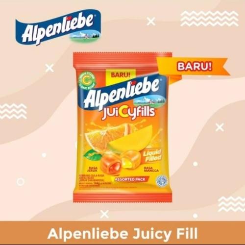 Jual Permen ALPENLIEBE JUICYFILLS Kemasan Praktis Ekonomis Juicy Fills ...