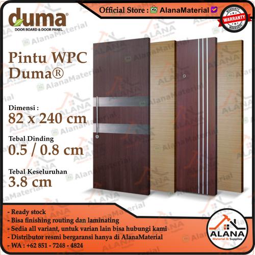 Jual Pintu Duma Door WPC ( 82 x 240 cm ) Router All Model / Variant WPC ...