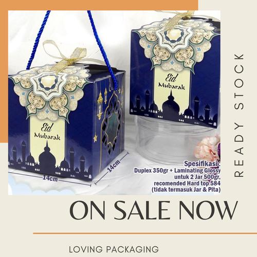 Jual Dus Kue Lebaran Cake Box Idul Fitri Packaging Ramadan Parcel ...