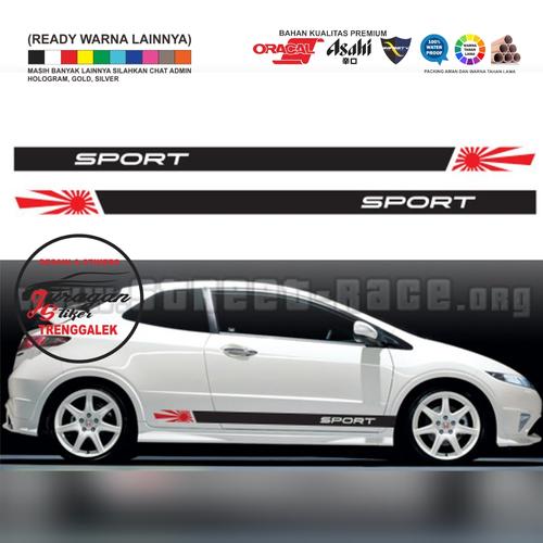 Jual Striping mobil minimalis jdm flag bendera - Warna lain, Warna lain ...