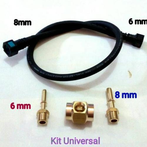 Jual Paket selang dan nepel kit tampa meteran untuk membuat presure ...