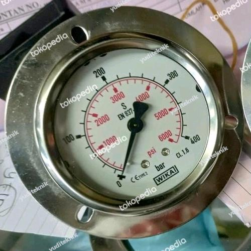 Jual pressure gauge WIKA 6000 psi 400 bar model payung - Jakarta Barat ...