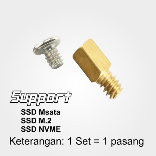Jual MUR / BAUT SSD M2 M.2 NVME MSATA M.SATA SCREW MOTHERBOARD PC ...