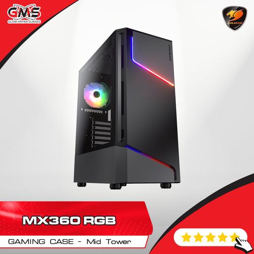 Jual Casing COUGAR MX360 RGB - ATX MID TOWER Gaming Case - Jakarta ...